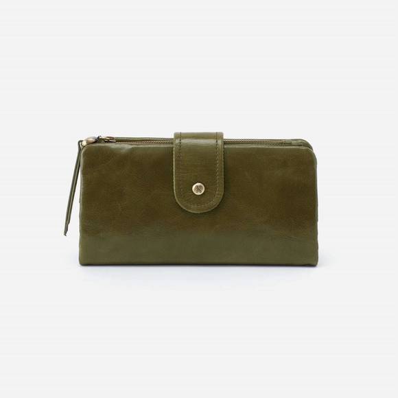 HOBO | Bags | New Hobo Charge Wallet In Moss | Poshmark
